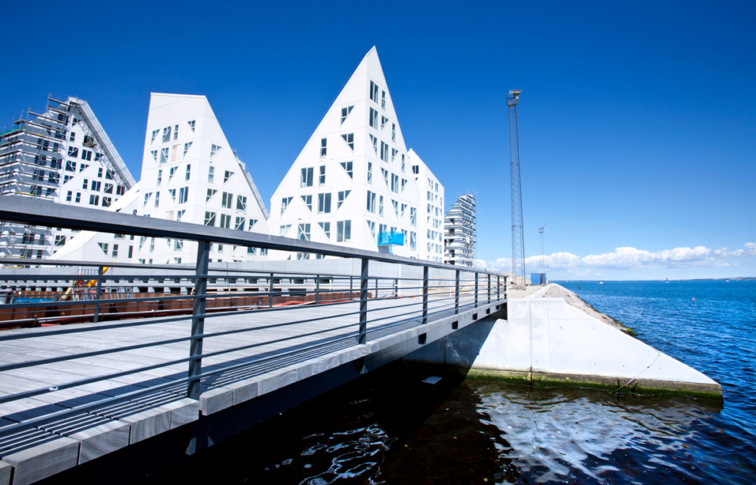 Isbjerget i Aarhus Ø - Arkitekturfotograf København